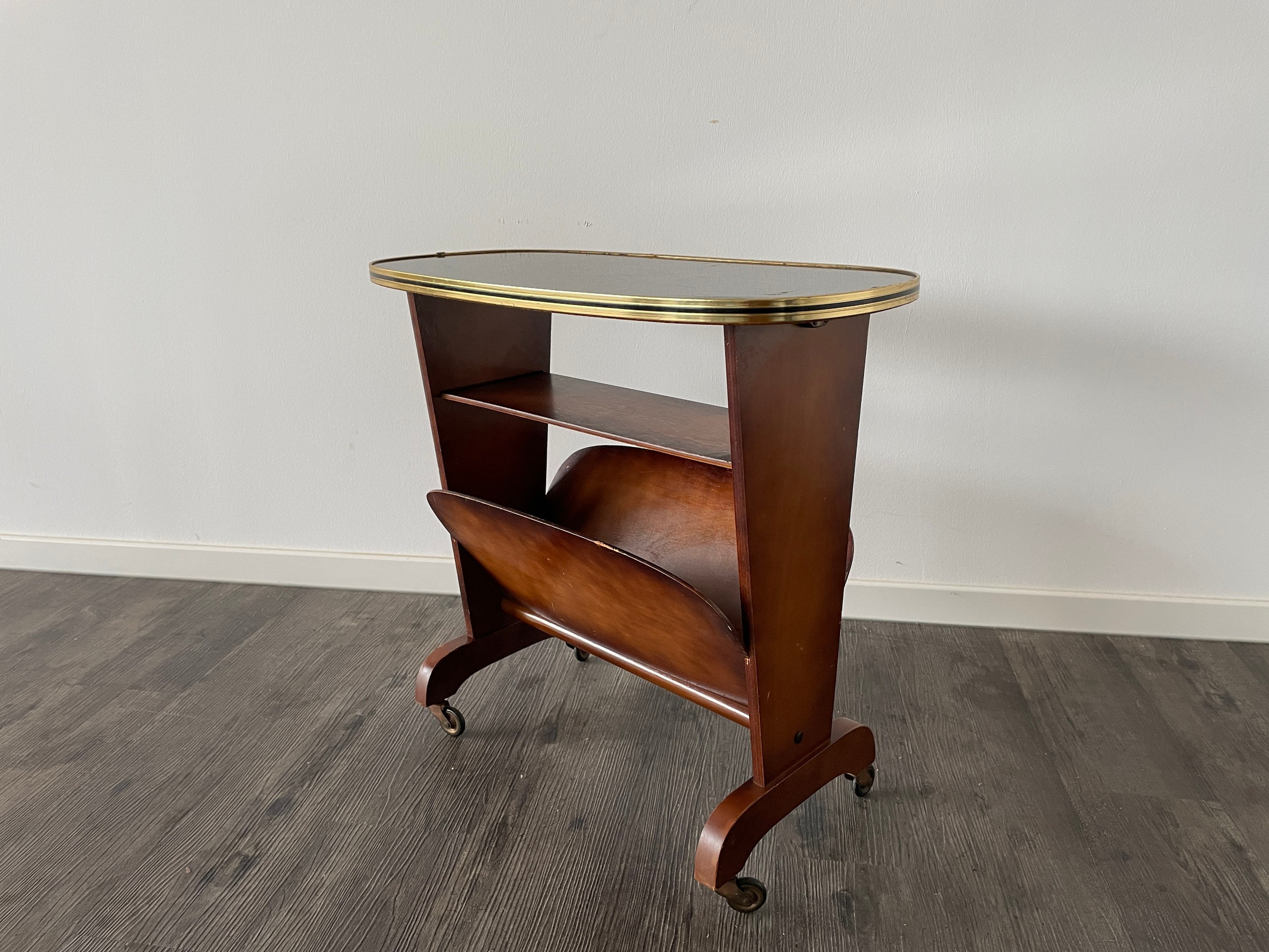 Vintage Magazine Stand Side Table Coffeetable 50s 60s - Etsy