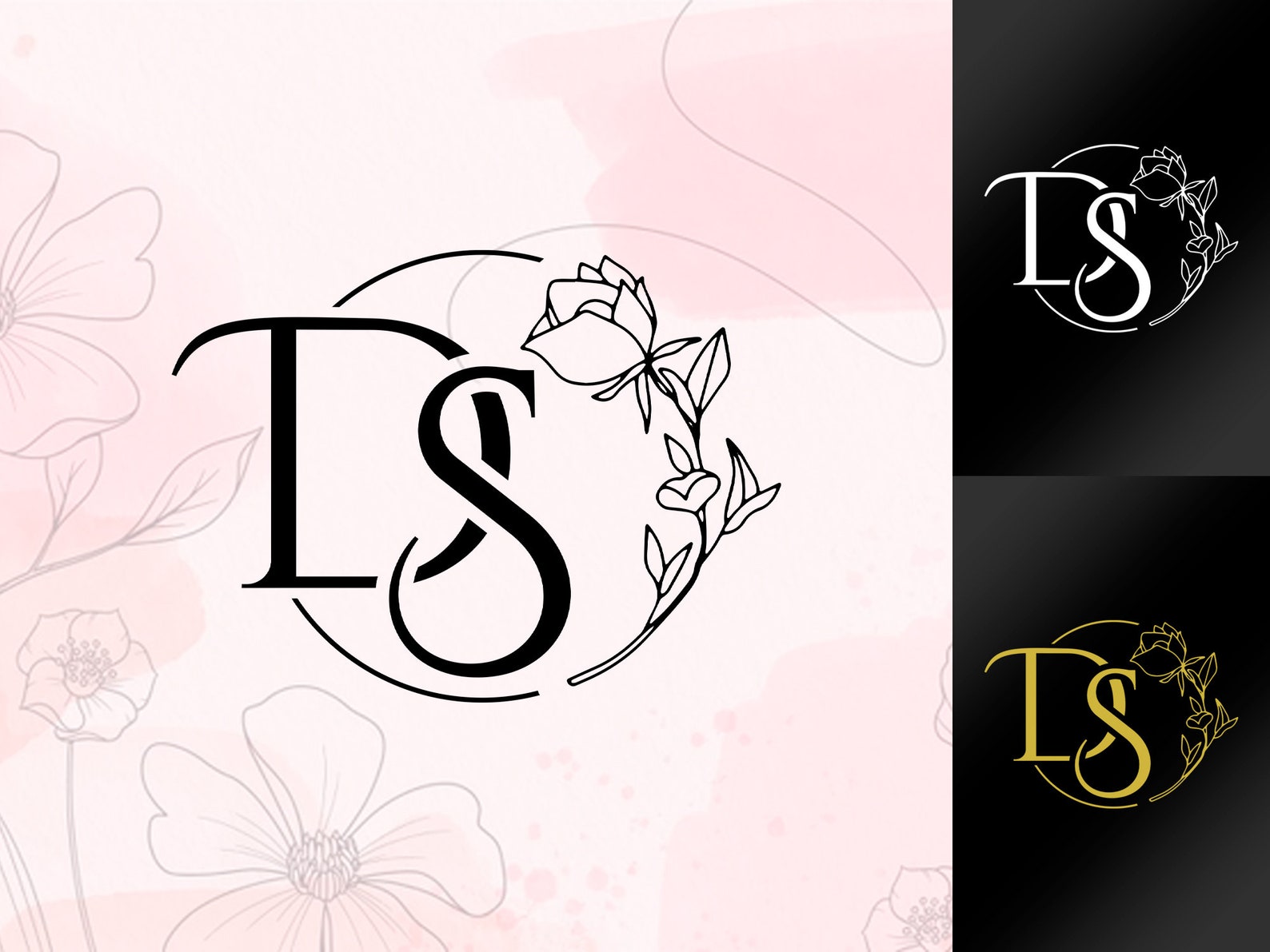Wedding Design Initials Logo Wedding Logo Design Premade | Etsy