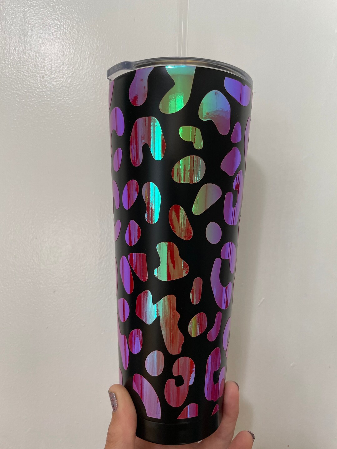 Cheetah Print 25oz Tumbler - Etsy