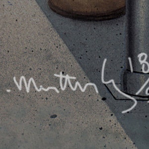 THE SUBWAY WIZARD Art Print, Signed by the Artist on Epson Art Velvet ...