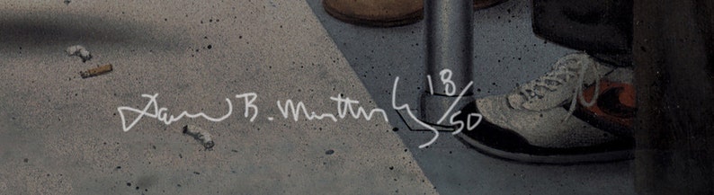 THE SUBWAY WIZARD Art Print Signed by the Artist on Epson Art - Etsy