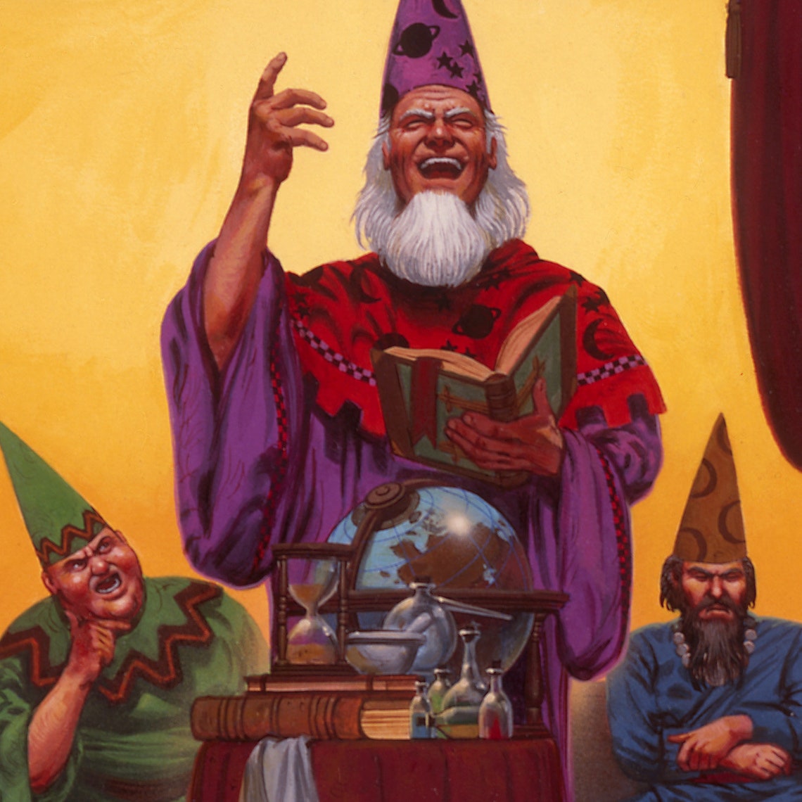 THE WIZARD CONVENTION Art Print, Signed and Numbered by the Artist on ...