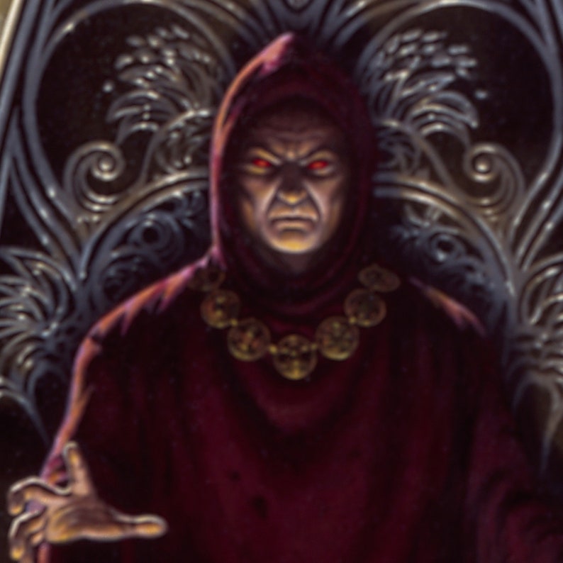 THE POE WIZARD Art Print, Signed and Numbered by the Artist on Epson ...