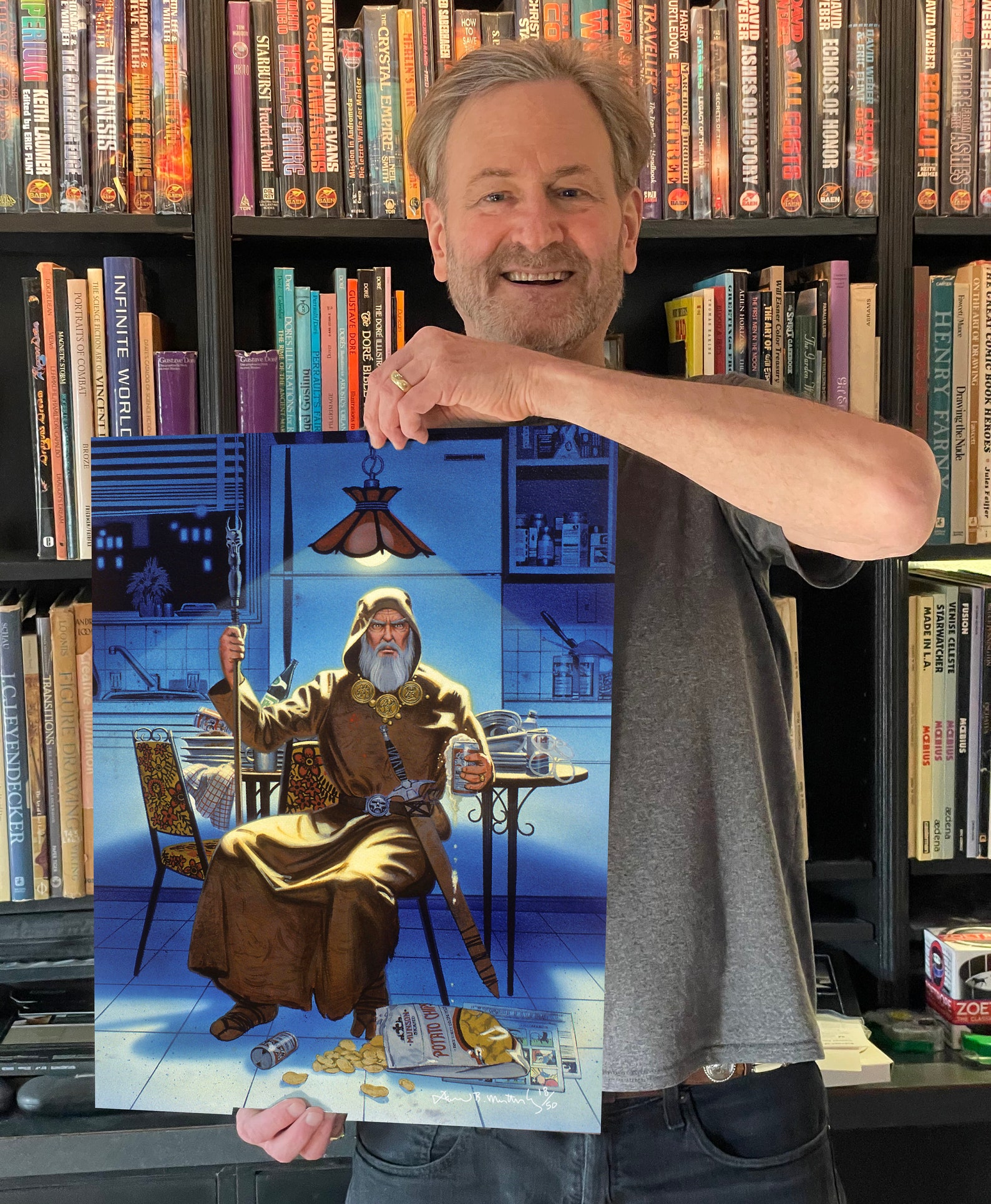 THE TIME of the DARK Art Print, Signed by the Artist on Epson Art ...