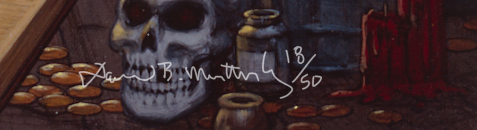 THE GOLDEN WIZARD Art Print, Signed and Numbered by the Artist on Epson ...