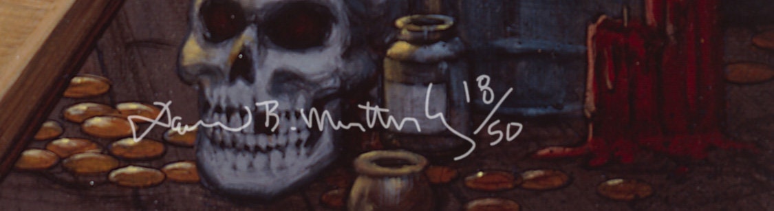 THE GOLDEN WIZARD Art Print, Signed and Numbered by the Artist on Epson ...