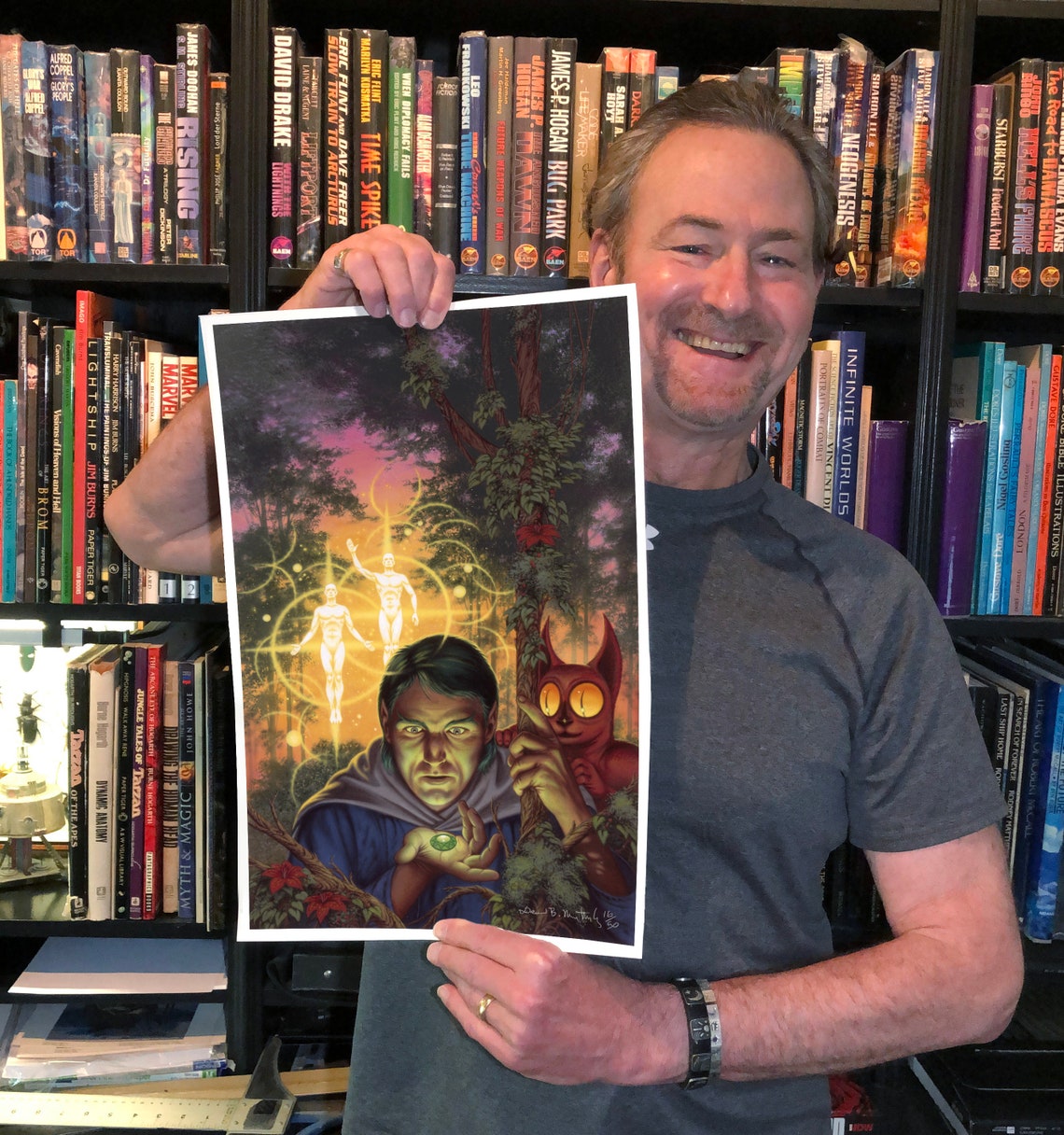 THE DREAM WIZARD Art Print, Signed and Numbered by the Artist on Epson ...