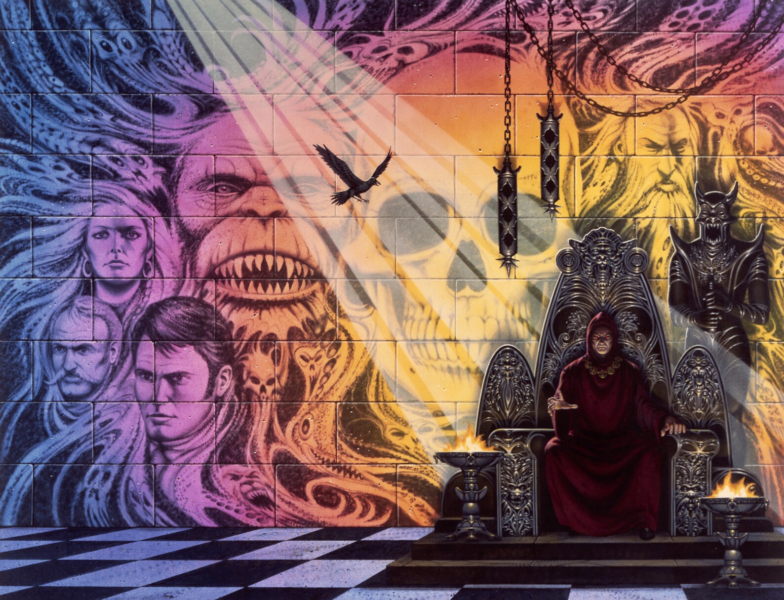 THE POE WIZARD Art Print, Signed and Numbered by the Artist on Epson ...