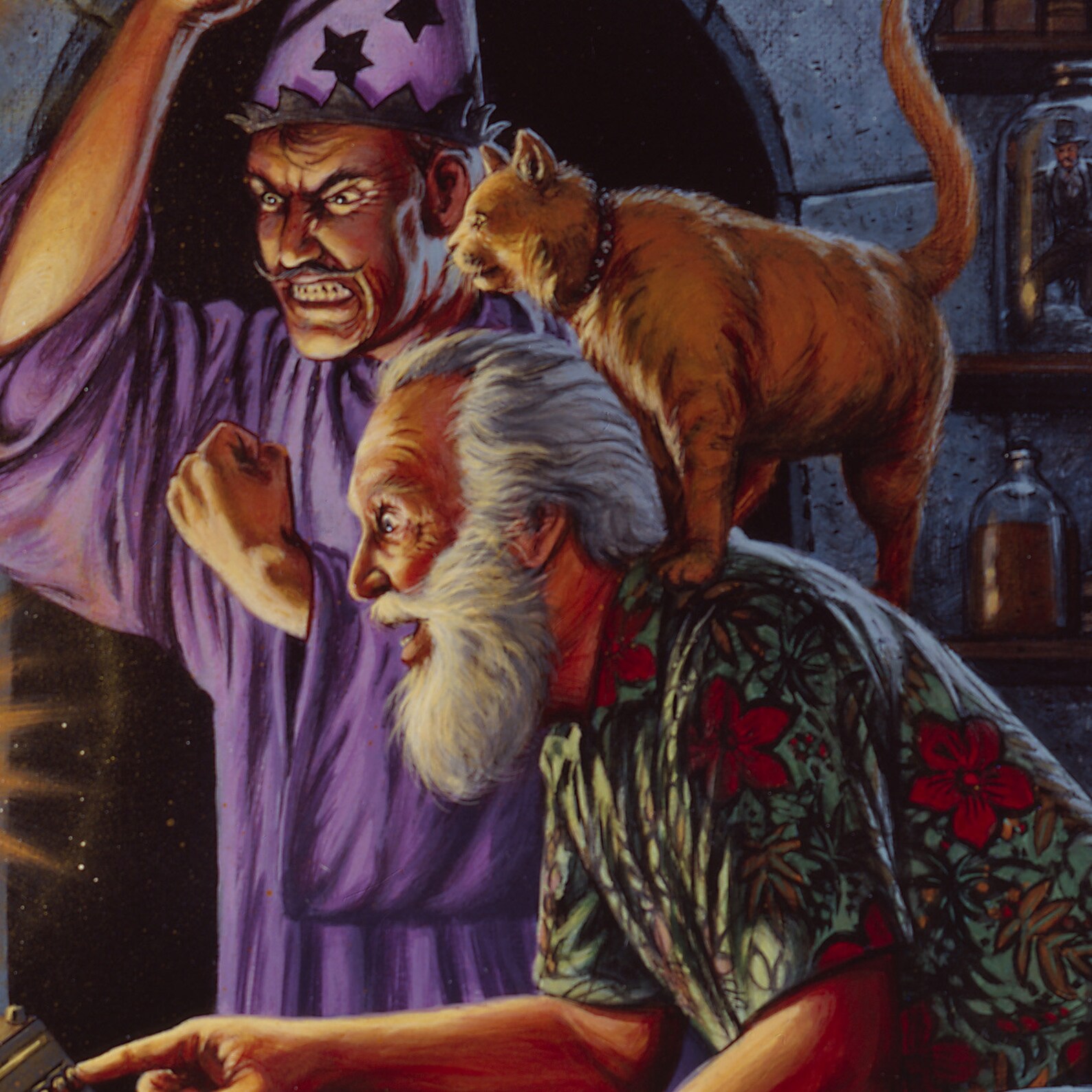 THE GOLDEN WIZARD Art Print, Signed and Numbered by the Artist on Epson ...