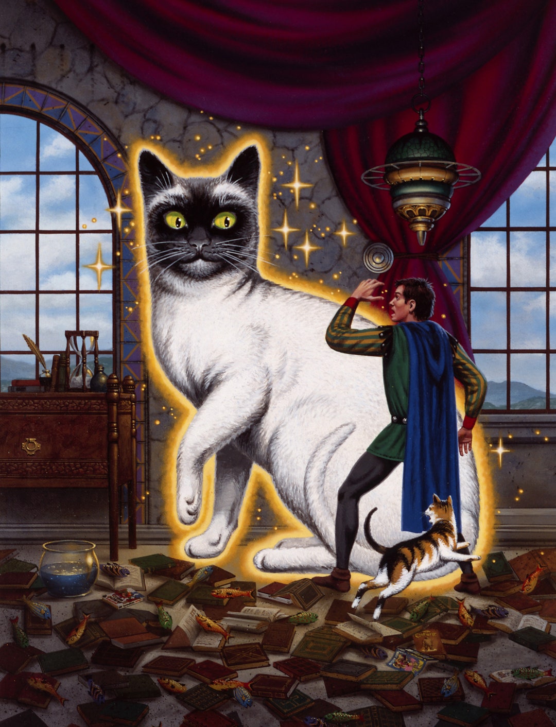 THE CAT WIZARD Art Print, Signed and Numbered by the Artist on Epson ...