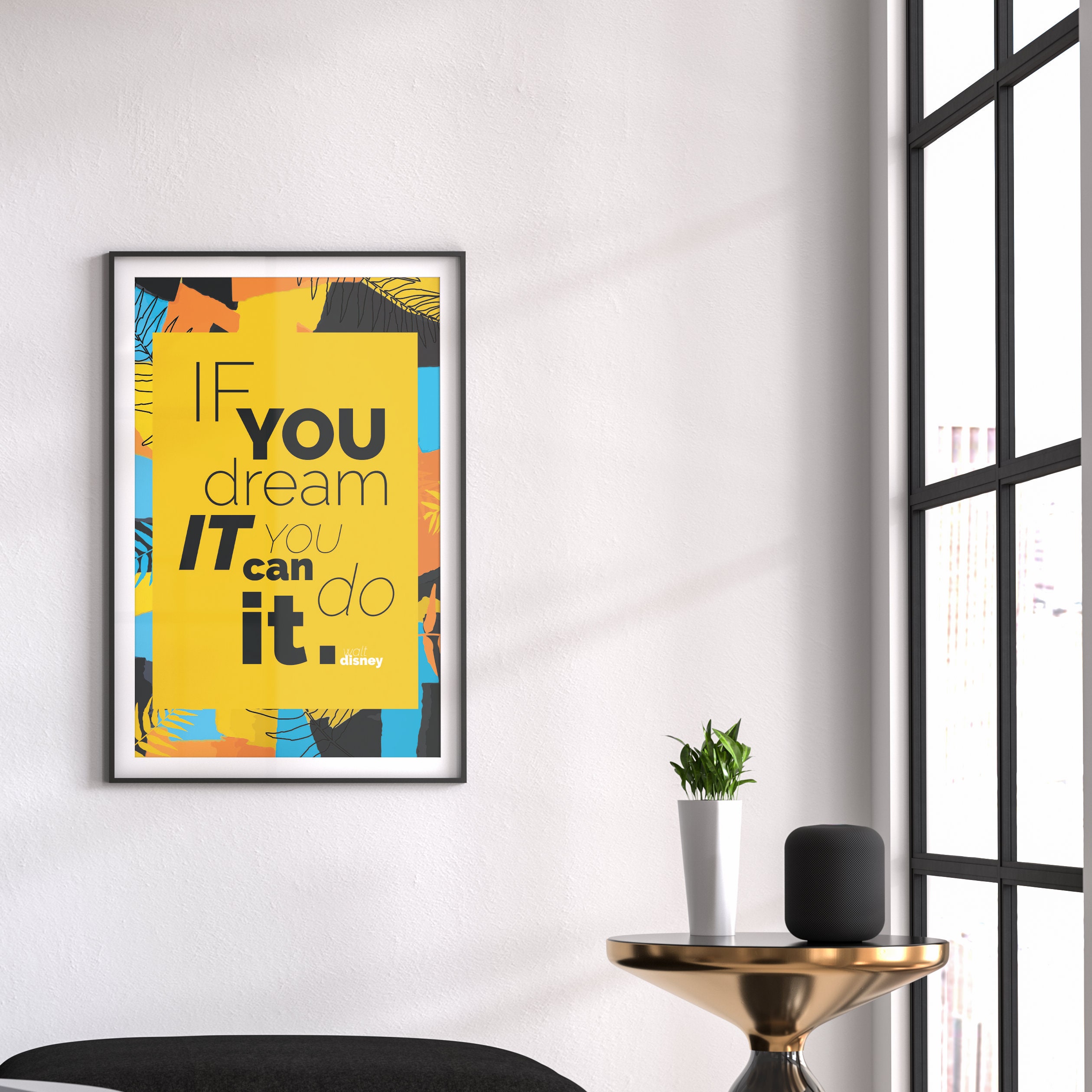 If You Dream It You Can Do It Poster of Famous Slogans - Etsy