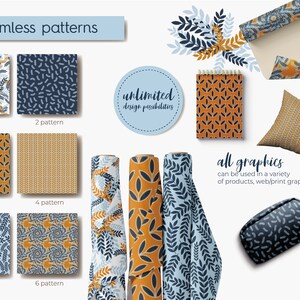 Leaves Wreaths Digital Paper Bundle for Scrapbook Pages Leaves ...