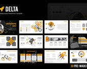 Delta Powerpoint Template - Etsy