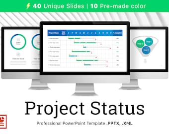Project Status Infographics | Template for Powerpoint, Best Powerpoint ...