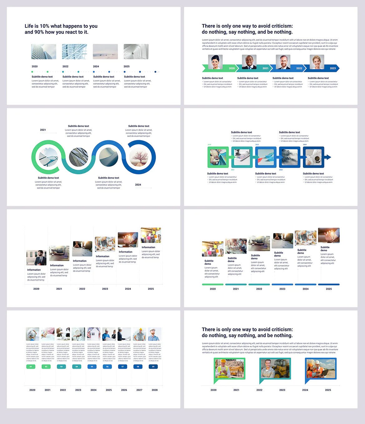 Timeline With Images for Powerpoint - Etsy