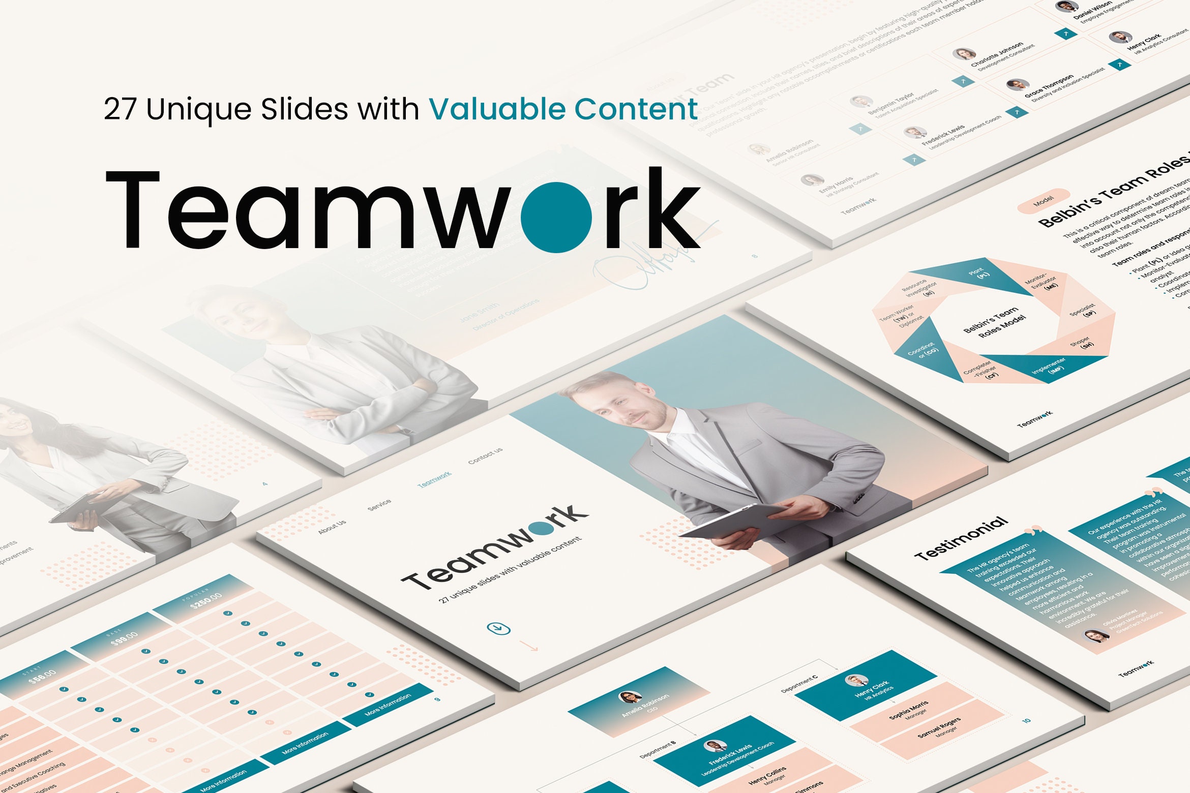 Teamwork Models for Powerpoint - Etsy