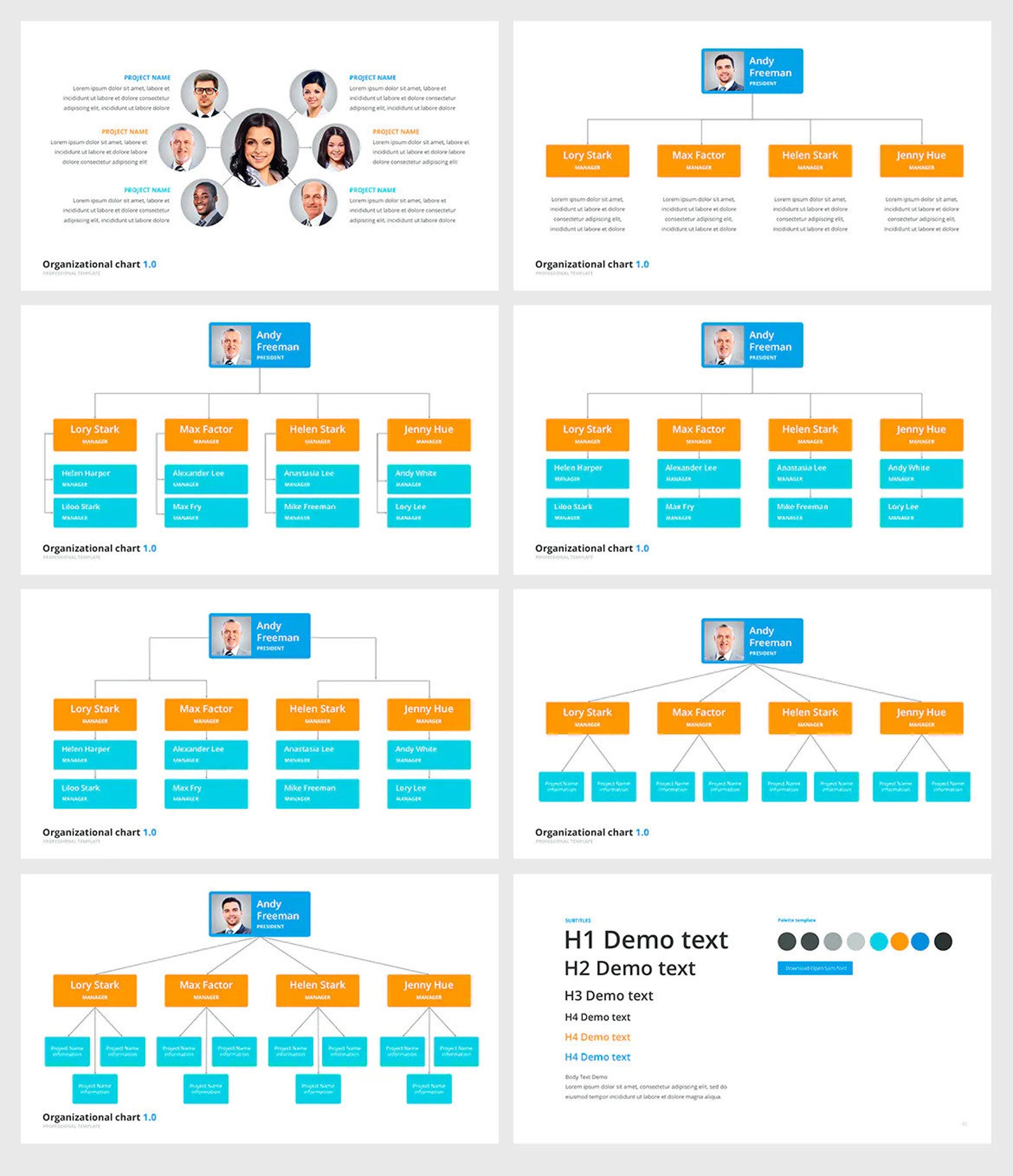 Organizational Chart and Hierarchy Template - Etsy