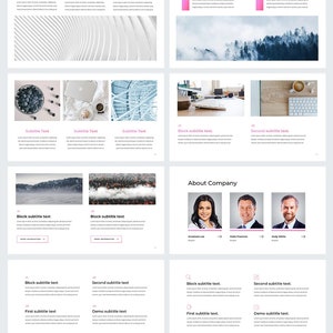 Business Report 2.0 Powerpoint Template - Etsy