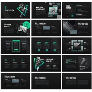 Z Generation - Creative Powerpoint Template - Etsy