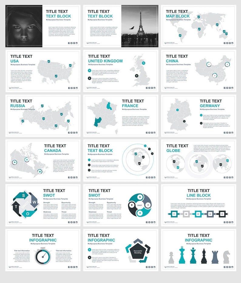 Business Idea Powerpoint Template - Etsy
