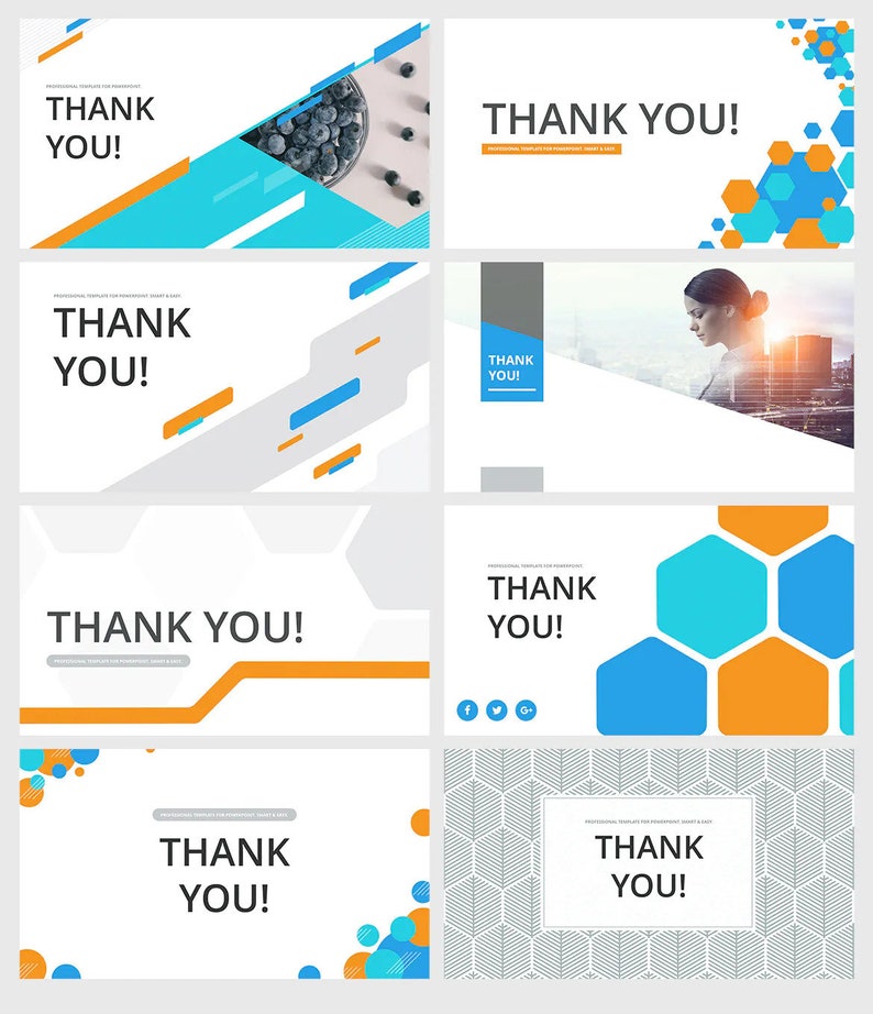 Thank You Slides for Powerpoint - Etsy