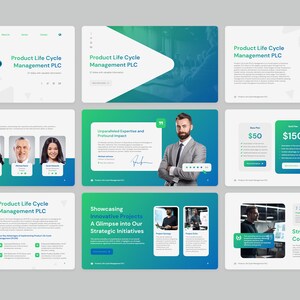 Product Life Cycle Management PLCM for Powerpoint - Etsy