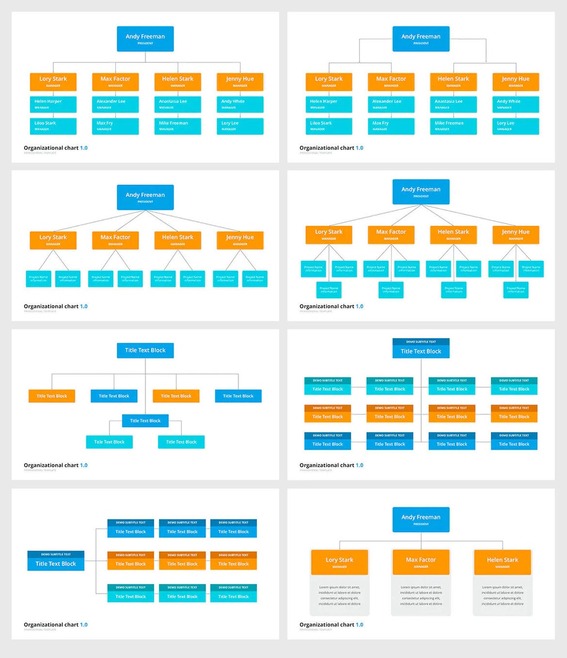 Organizational Chart and Hierarchy Template - Etsy