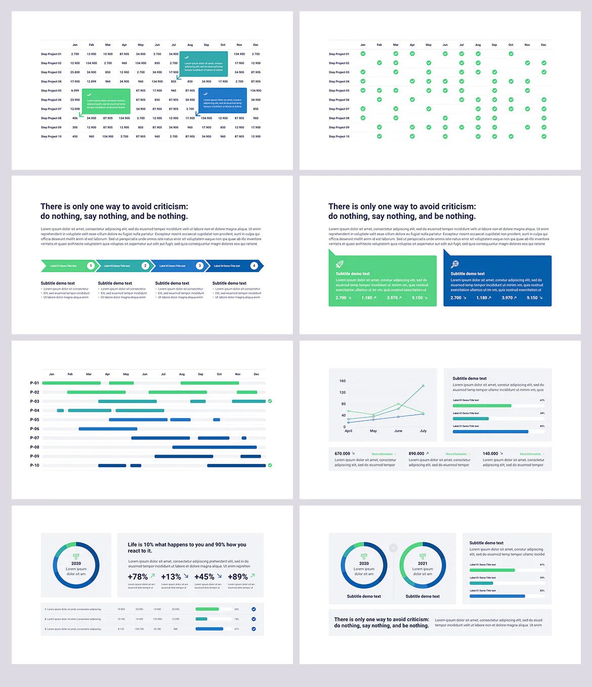 Project Status 2020 Powerpoint - Etsy