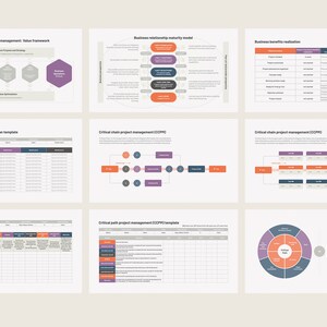 Project Planning and Management for Powerpoint - Etsy
