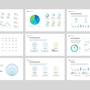 Marketing and Sales KPI for Powerpoint PPT - Etsy