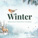 Winter - Watercolour Powerpoint Template - Etsy