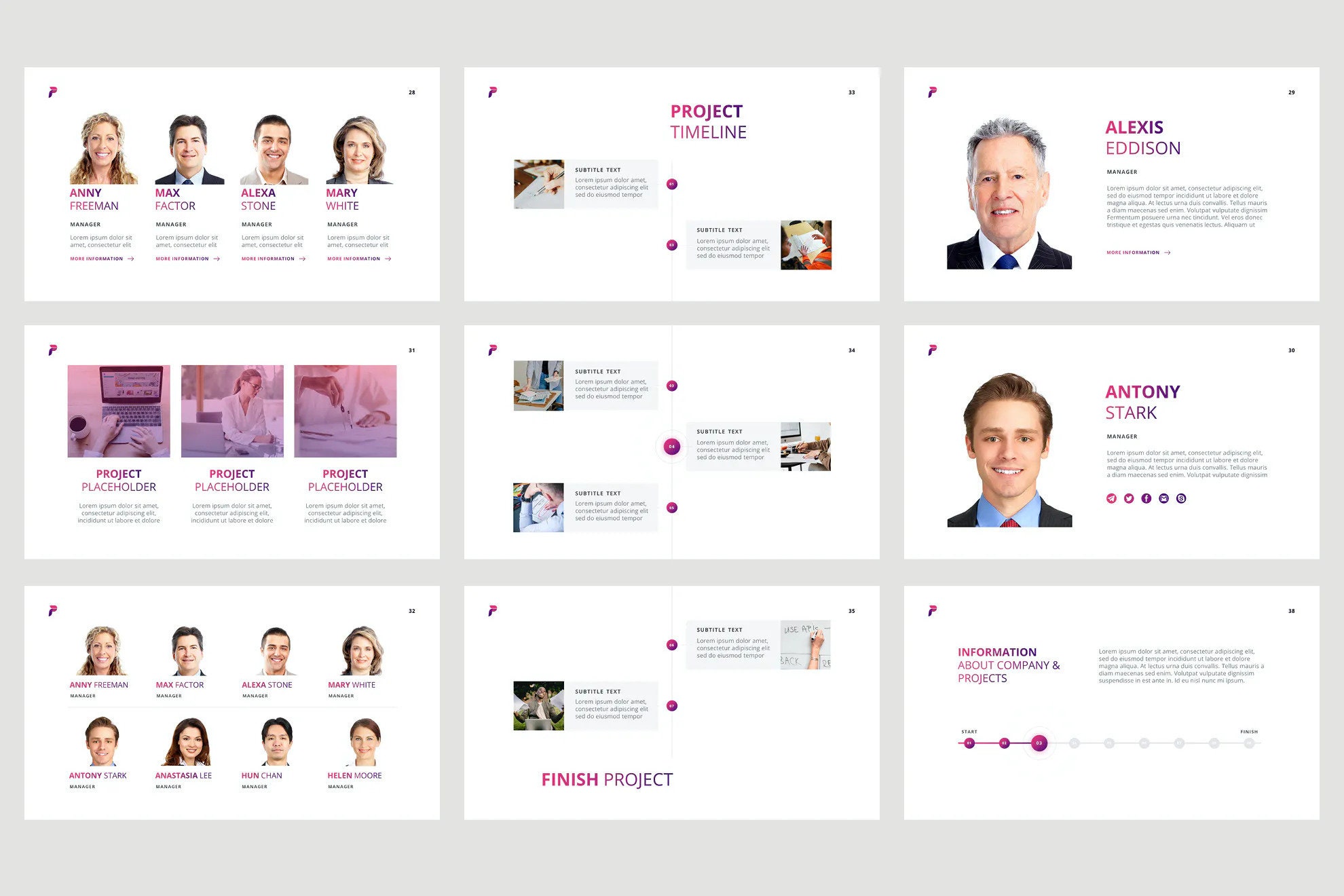 Project Roadmap for Powerpoint | Project Report PPT - Etsy