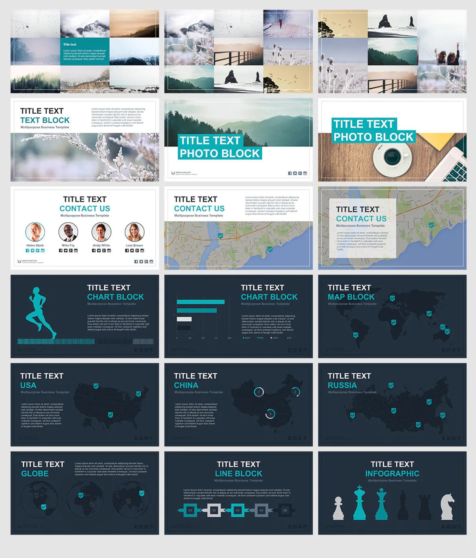 Business Idea Powerpoint Template - Etsy