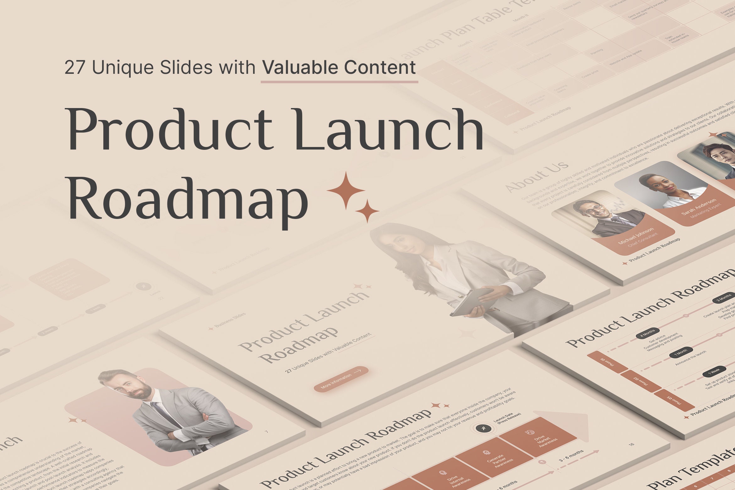 Product Launch Roadmap for Powerpoint - Etsy