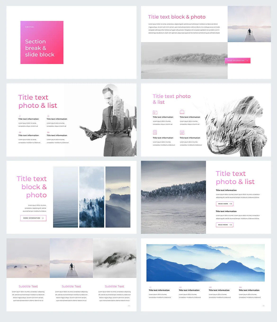 Business Report 2.0 Powerpoint Template - Etsy