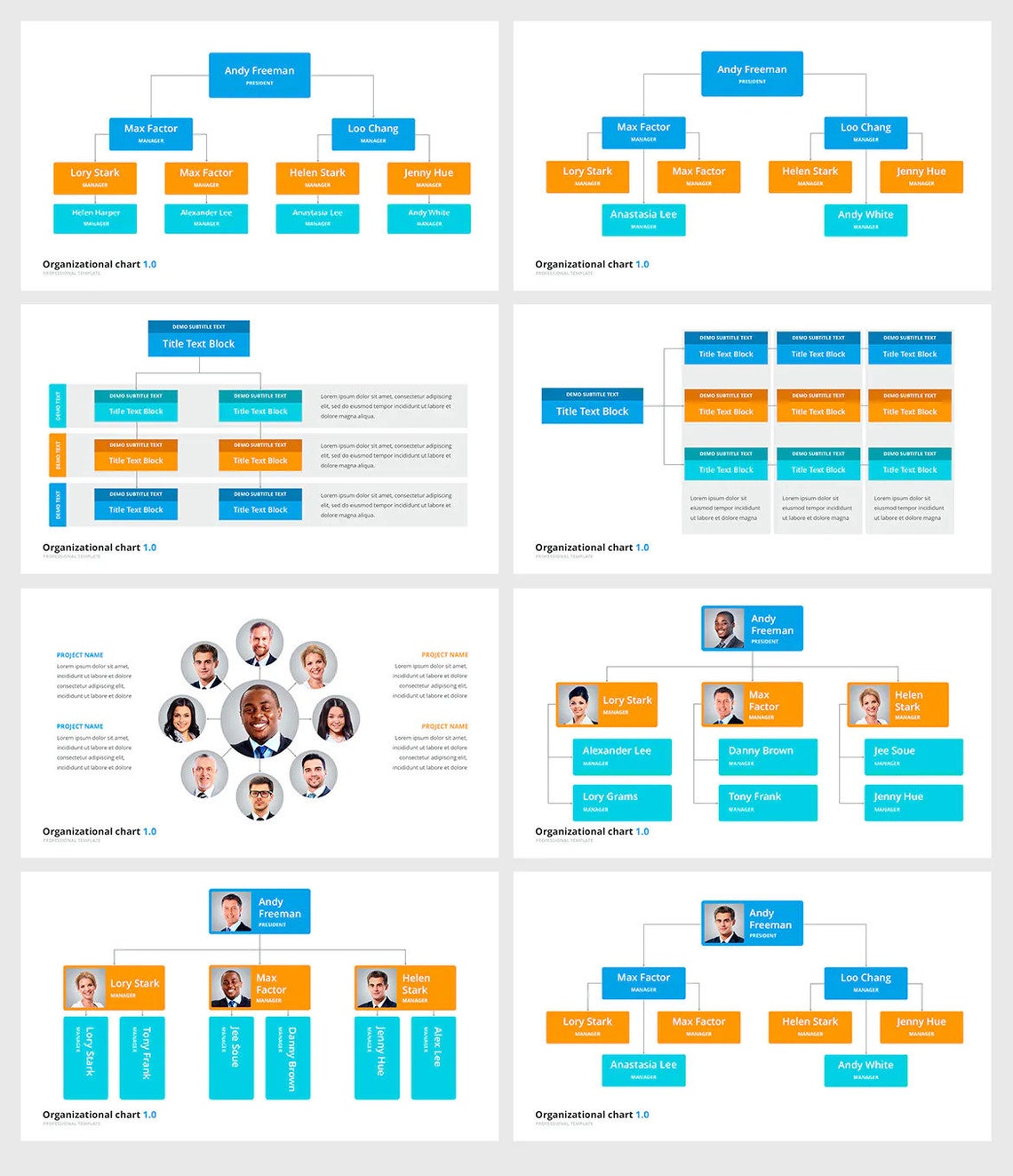 Organizational Chart and Hierarchy Template - Etsy