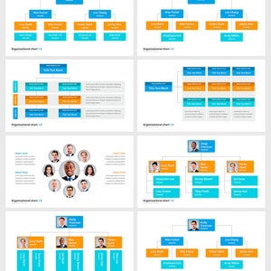 Organizational Chart and Hierarchy Template - Etsy