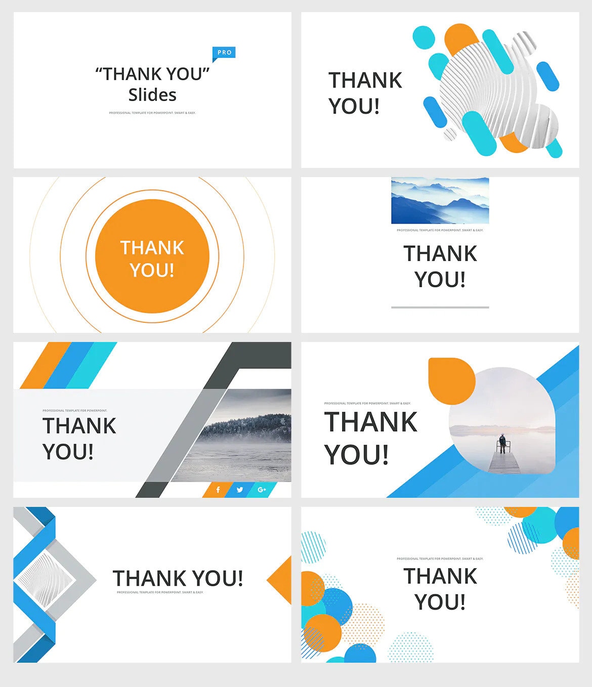 Powerpoint Thank You Card Template