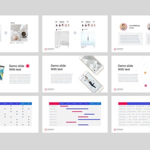 Instagram Analysis Powerpoint Template - Etsy
