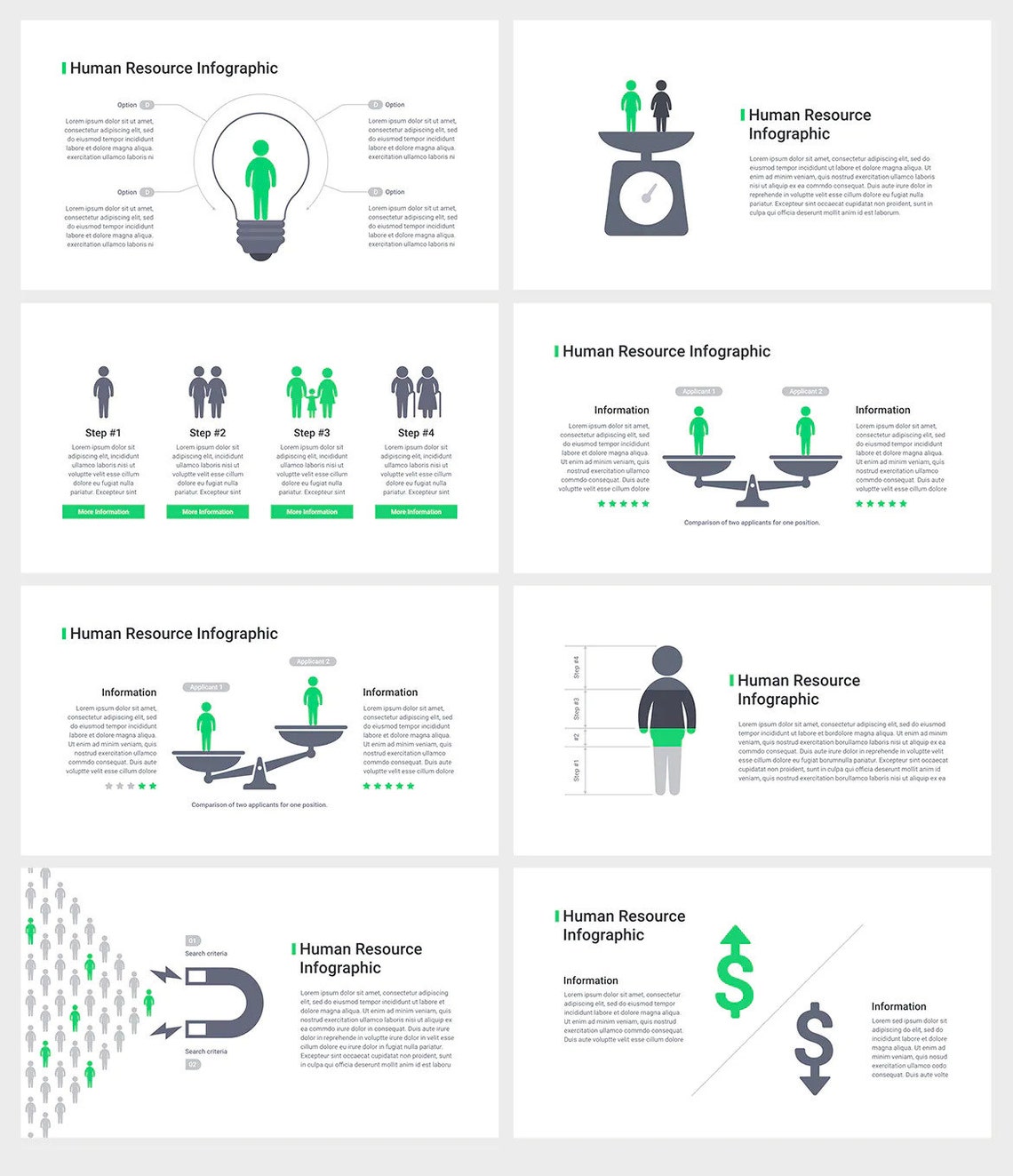 Human Resource HRM Powerpoint Template - Etsy