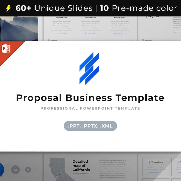 Data Chart Powerpoint Templates - Etsy