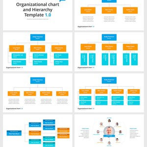 Organizational Chart and Hierarchy Template - Etsy