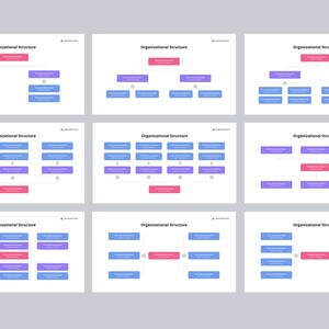 Org Charts Powerpoint Templates - Etsy