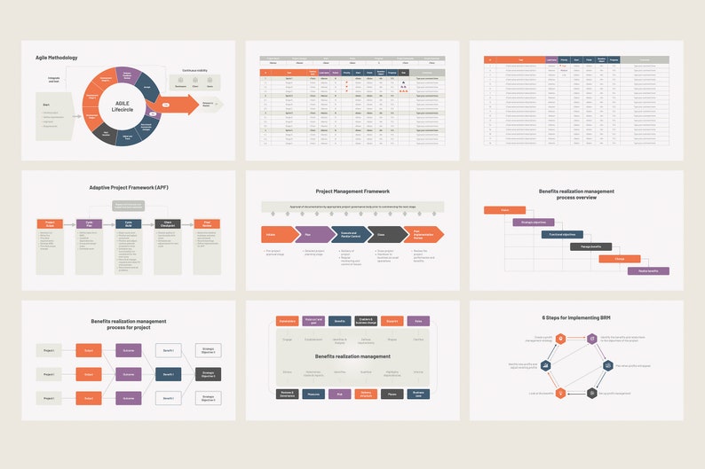 Project Planning and Management Models, Methods, Templates for Keynote ...