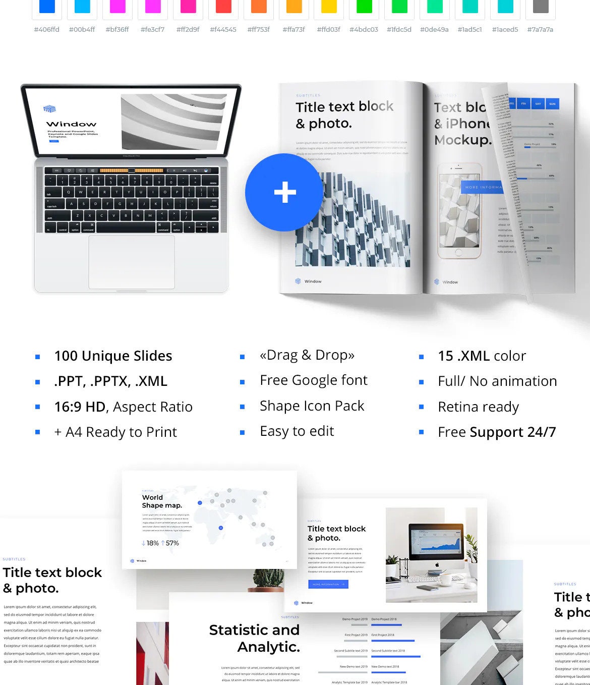 Business Powerpoint Template - Etsy