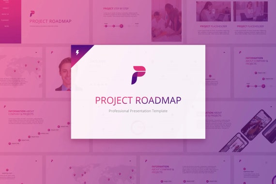 Project Roadmap for Powerpoint Project Report PPT | Etsy