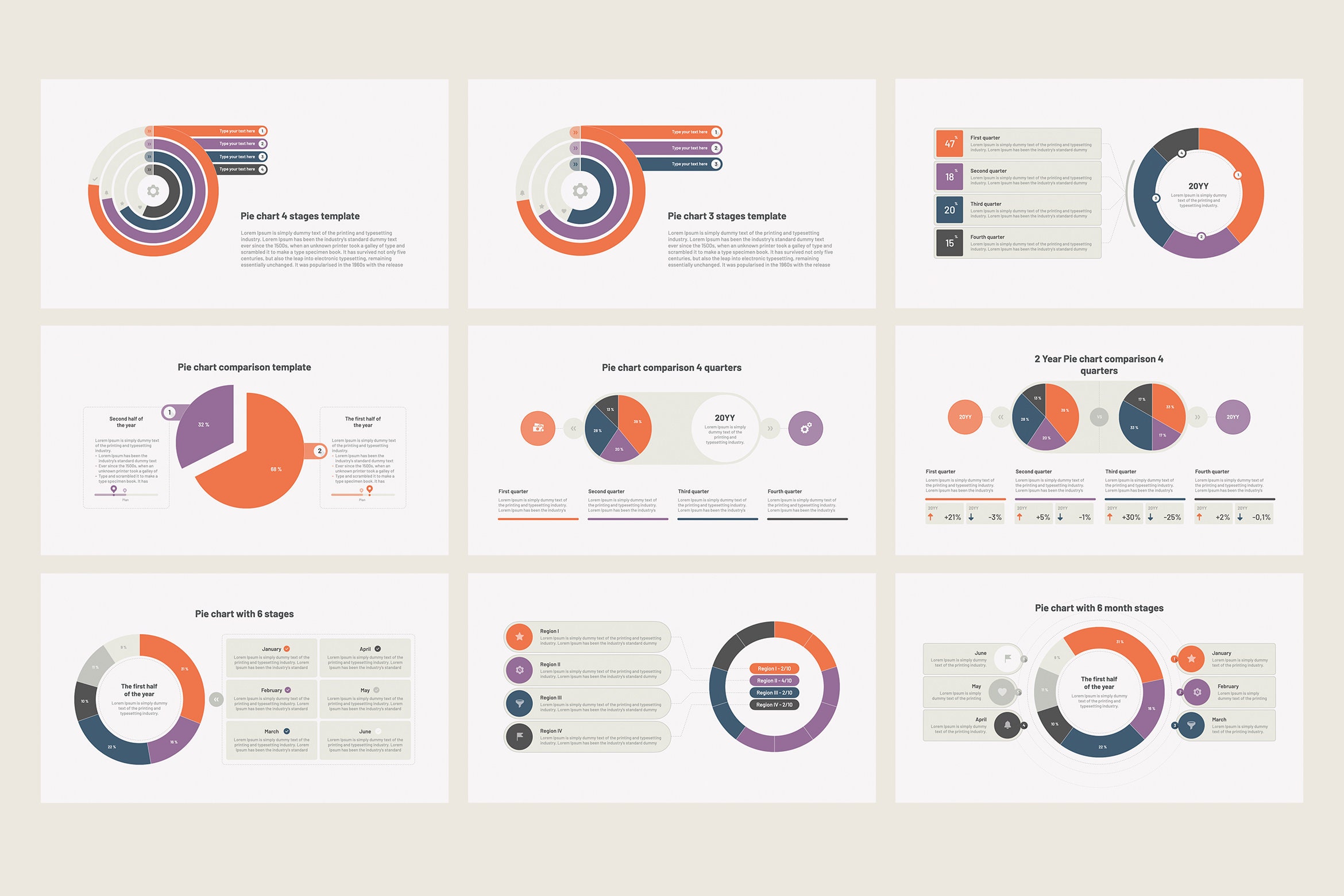 Chart and Diagram Powerpoint Toolbox - Etsy