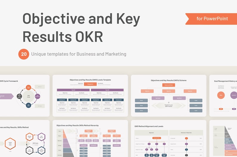 OKR Powerpoint Templates: Objectives and Key Results Slides With ...