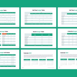 Monthly and Annual Report Keynote Template - Etsy