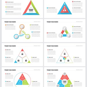 Triangle Powerpoint Templates - Etsy